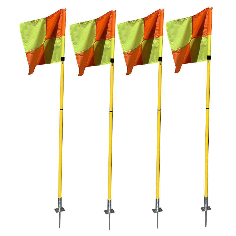 Set de 4 Banderines de Corner con Resorte