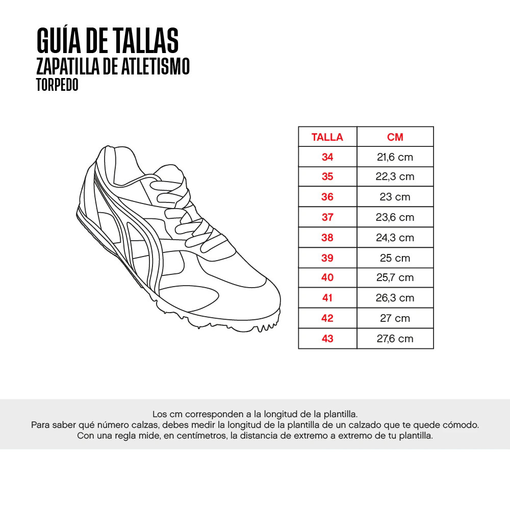 Zapatilla Atletismo Torpedo BRISK