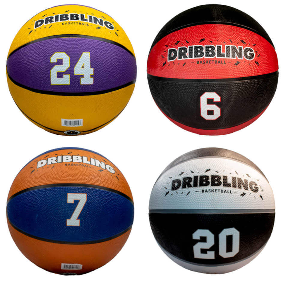 Balon de Basquetbol DRB Funball Color | Nº7 - Nº5 - Nº3